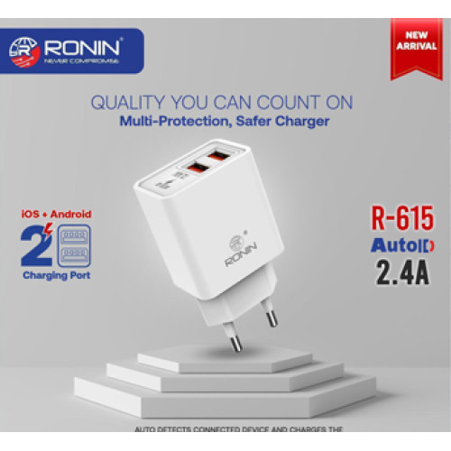 Ronin R-615 Multi Protection Safer Charger for Type C Price in Pakistan ...